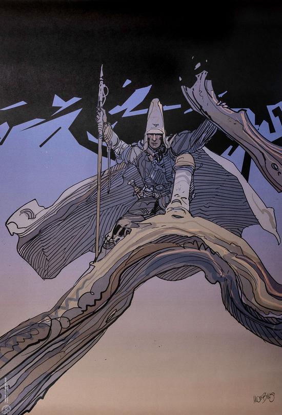 Jean Giraud, Moebius Art Print : Arzak - Embuscade